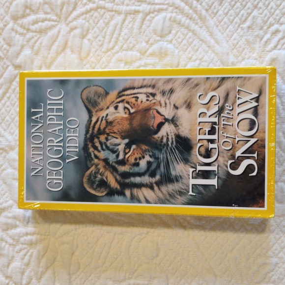 Warner Bros. | Media | National Geographic Tigers Of The Snow Unopened 997 Vhs Video Tape | Poshmark